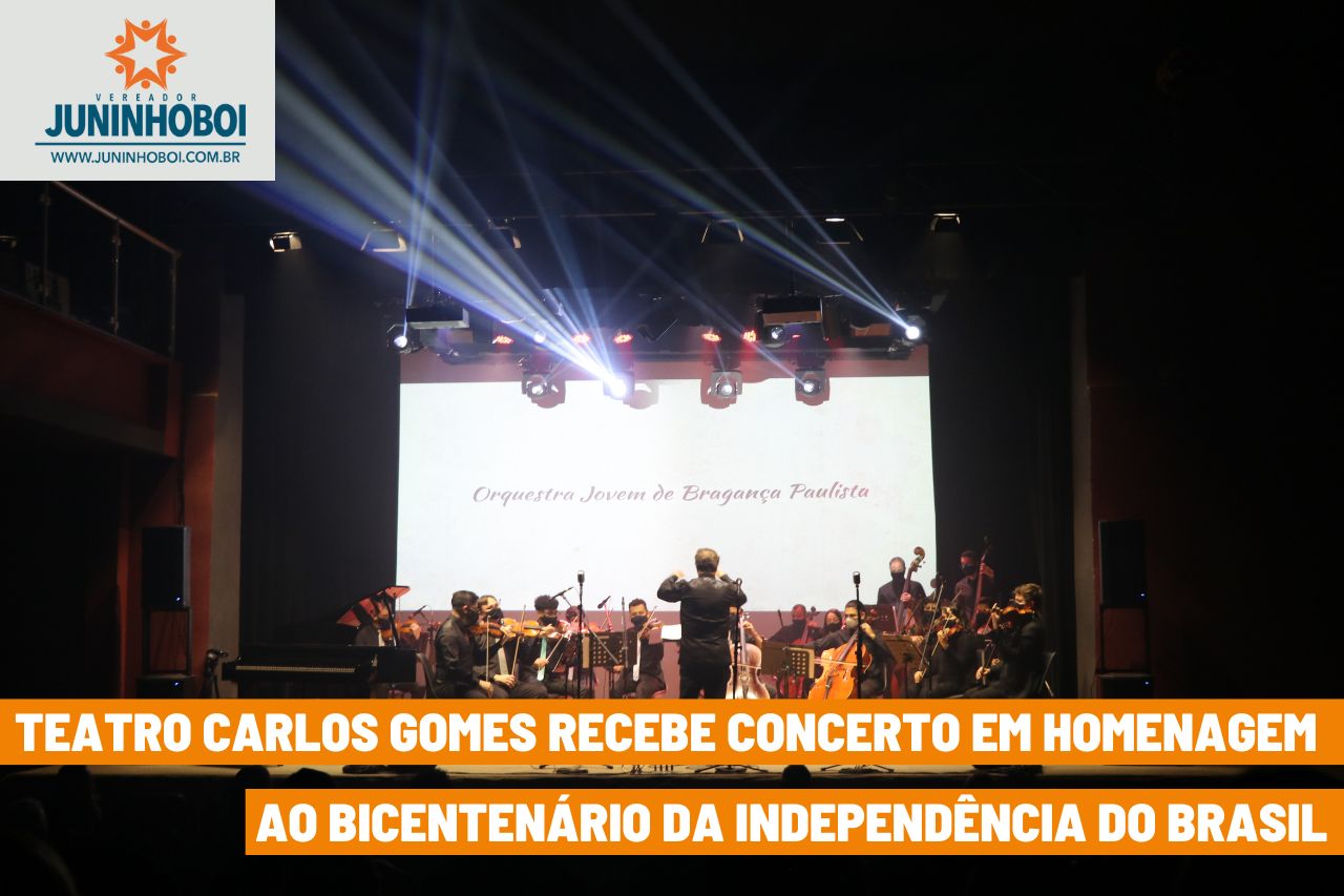 Teatro Carlos Gomes Recebe Concerto Em Homenagem Ao Bicentenário Da